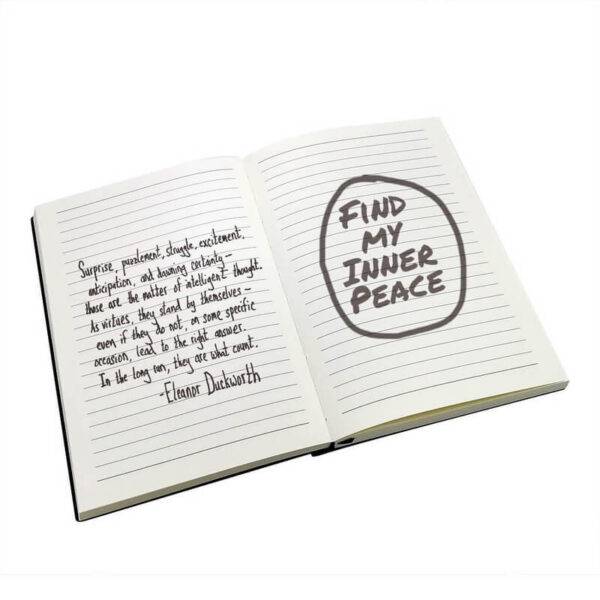 Thick 400 Pages Wide Ruled Paper Notebook for Writing - Notebookpost