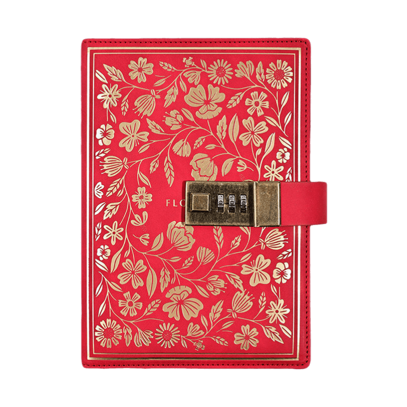 Vintage Diary with Lock for Girls and Women - Notebookpost