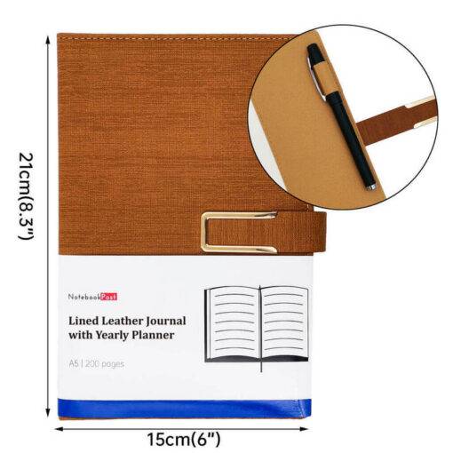 A4 Size Notebook 400 Pages, Lined Paper - Notebookpost